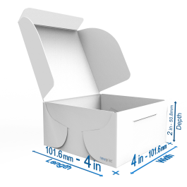 Bakery and Cake Boxes 4x4x2 | NEWPRINT
